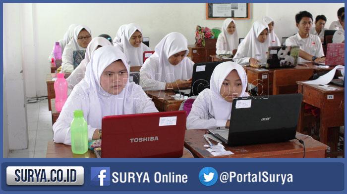 Empat Sekolah di Surabaya ini Belum Sinkronisasi Soal UNBK, Akibatnya? - Surya.co.id