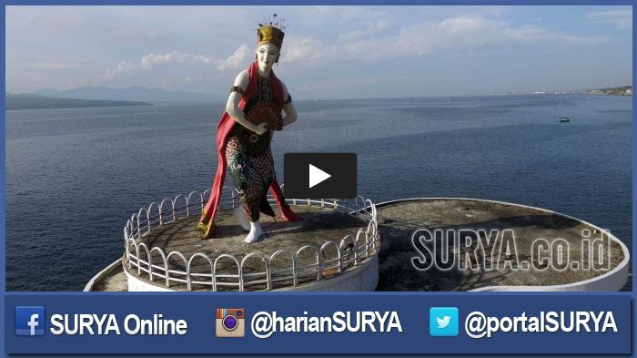 VIDEO - Patung Penari Gandrung, Ikon Kota Banyuwangi - Surya.co.id