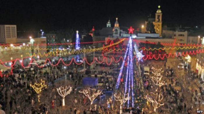 Perayaan Natal di Betlehem - Surya.co.id