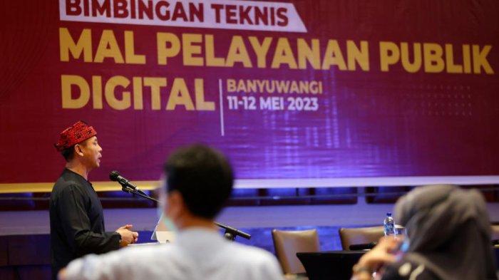 Jadi Pilot Project MPP Digital Nasional, 21 Kabupaten/Kota Ikuti Bimtek di Banyuwangi - Surya.co.id