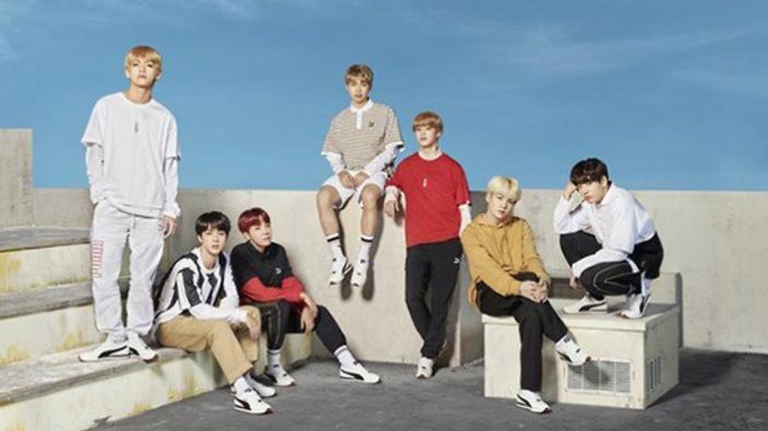 Selamat! BTS Terpilih Sebagai Brand Ambassador Global PUMA - Surya.co.id