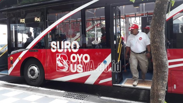 Seperti Ini Fasilitas Nyaman Suroboyo Bus, Tertarik Mencobanya? - Surya ...