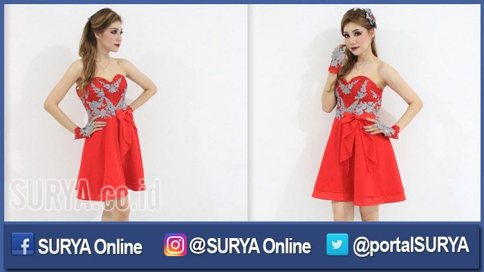 Tampilkan Sisi Mewah, Elegan dan Etnik Indonesia dalam Gaun Natal Karya ...