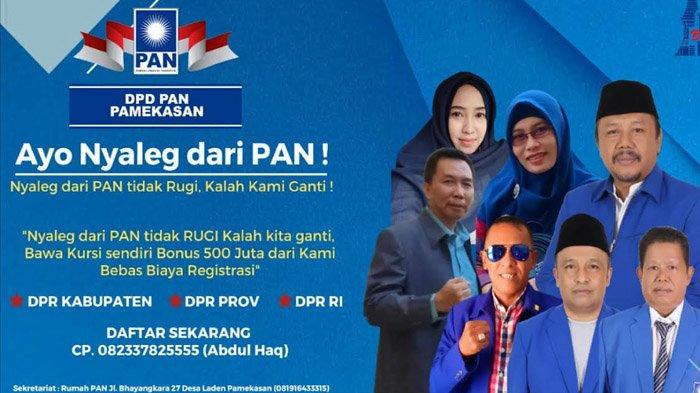 Jadi Caleg Berhadiah Rp 500 Juta, Cara PAN Pamekasan Memotivasi ...