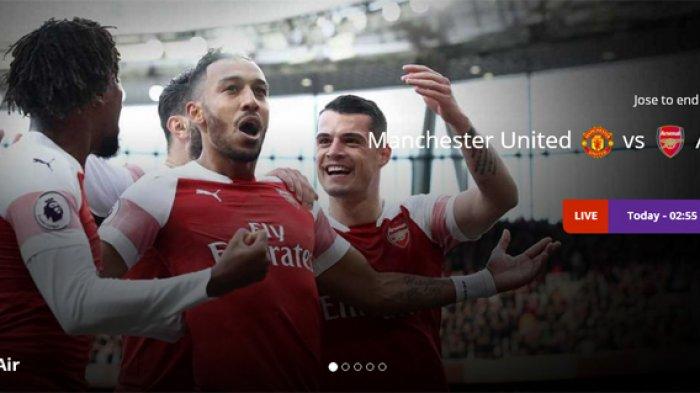 Cara Mudah LIVE STRIMING Bola Manchester United (MU) vs Arsenal Liga ...