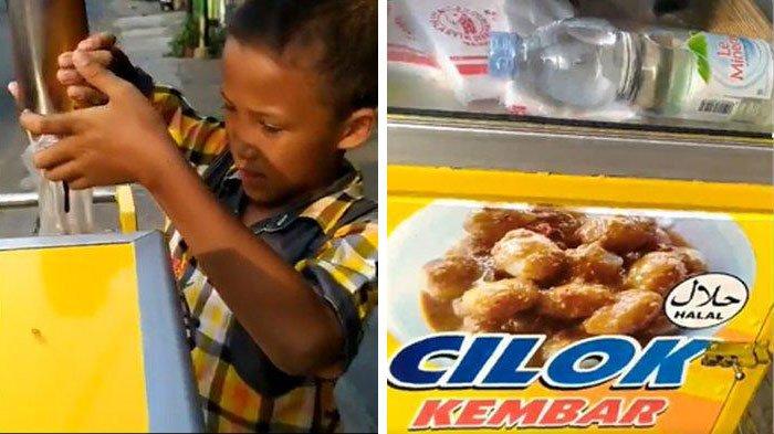 Cerita Sebenarnya Bocah SD di Solo Jadi Tukang Cilok Demi Bantu Ibu, Videonya Viral di Twitter ...