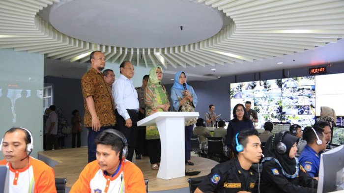 Command Center Surabaya Dapat Pujian dari Kemen PAN-RB - Surya.co.id