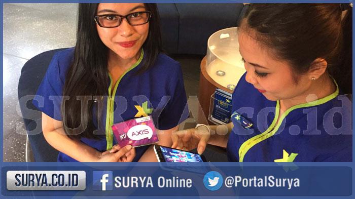 Permudah Informasi, Axis Luncurkan Official Axis di LINE - Surya.co.id
