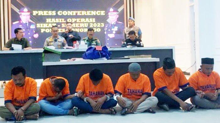 Operasi Sikat Semeru, Polres Ponorogo Amankan Belasan Tersangka, Ada yang Masih di Bawah Umur ...