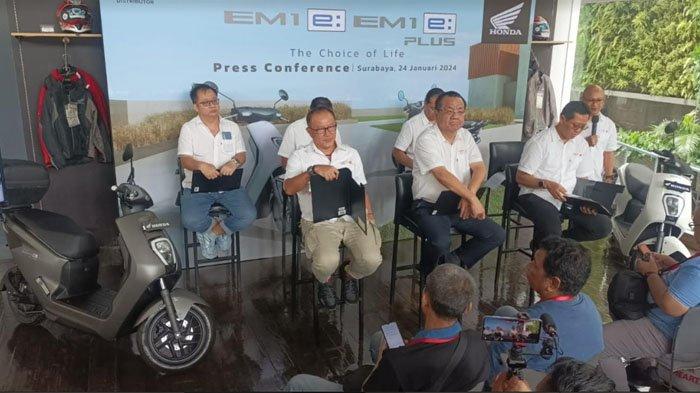 MPM Honda Jatim Luncurkan Motor Elektrifikasi EM1 e: dan EM1 e: PLUS ...
