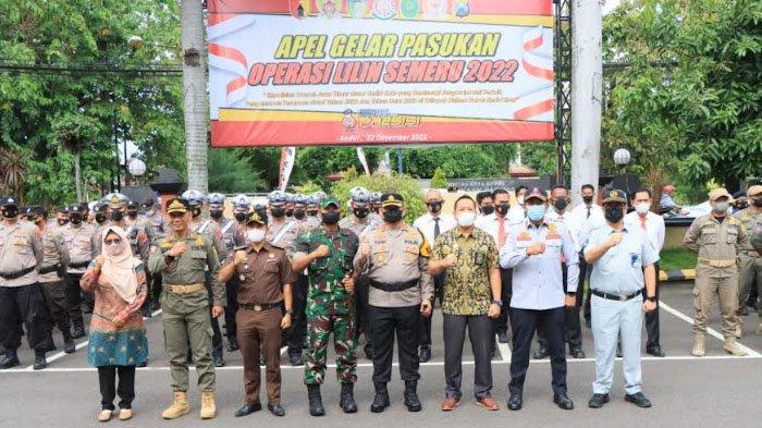 Amankan Nataru, Polres Kediri Kota Kerahkan 450 Personil Gabungan - Surya.co.id