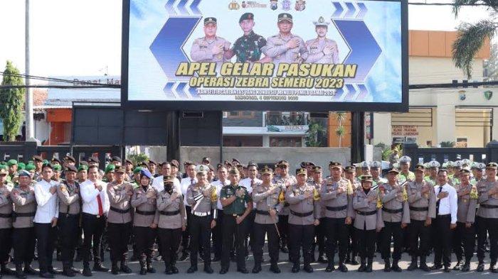 Polres Lamongan Gelar Operasi Zebra Semeru 2023 Selama Dua Pekan, Ini Sasarannya - Surya.co.id