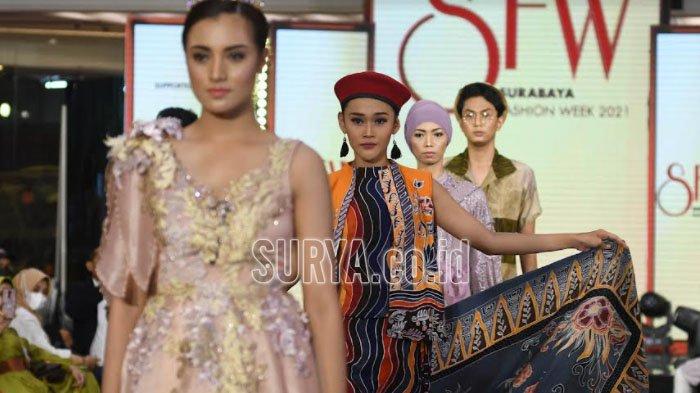 Surabaya Fashion Week 2021, Desainer Blitar Ini Tampilkan Busana ...