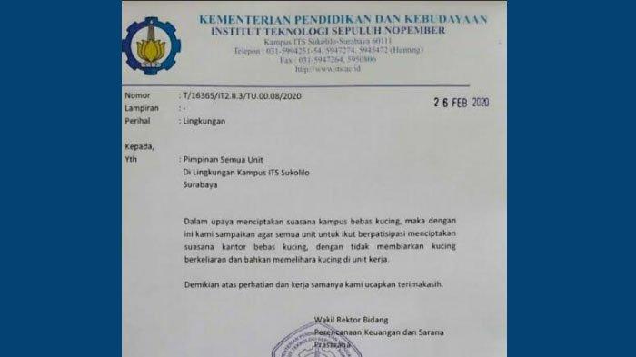 Penjelasan Dosen ITS terkait Kontroversi Surat Edaran Kampus Bebas ...