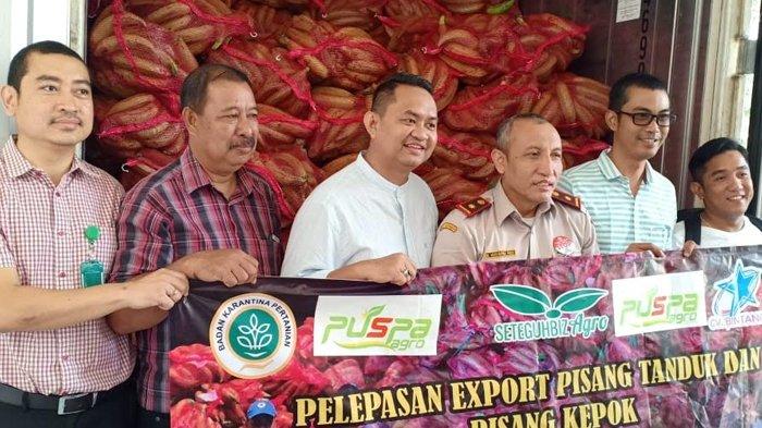 40 Ton Pisang Diekspor ke Malaysia Lewat Pasar Induk Puspa Agro - Surya.co.id