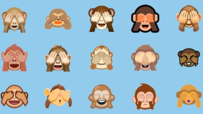 Bukan Menggambarkan Perasaan Malu, Ternyata Ini Makna Emoji Monyet ...