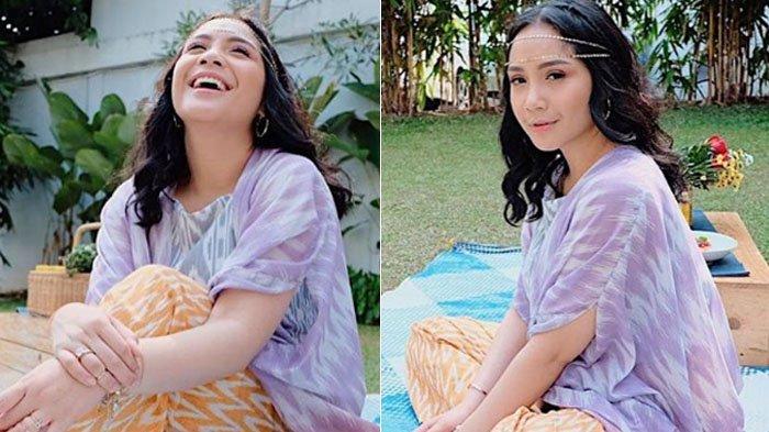 Foto Nagita Slavina Habis Mandi Pakai Handuk di Kepala jadi Sorotan, Perhatikan Kesibukan ...