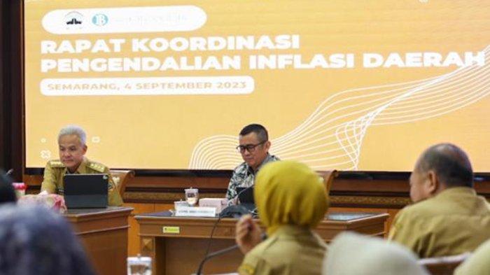 Ikuti Rapat Pengendalian Inflasi Daerah, Gubernur Ganjar Pranowo ... Ikuti Rapat Pengendalian Inflasi Daerah, Gubernur Ganjar Pranowo ...