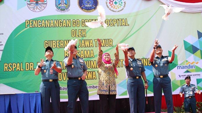 Gubernur Khofifah Canangkan Go Green Hospital RSPAL Dr Ramelan Bersama ...