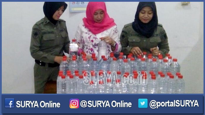 Razia Warung di Balongpanggang, Satpol PP Gresik Hasilkan ini - Surya.co.id