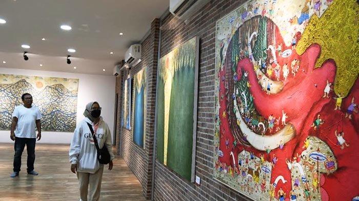 Teknik Nyawi ala Bali Jadi Ciri Khas Seniman I Made Gunawan, Torehkan ...