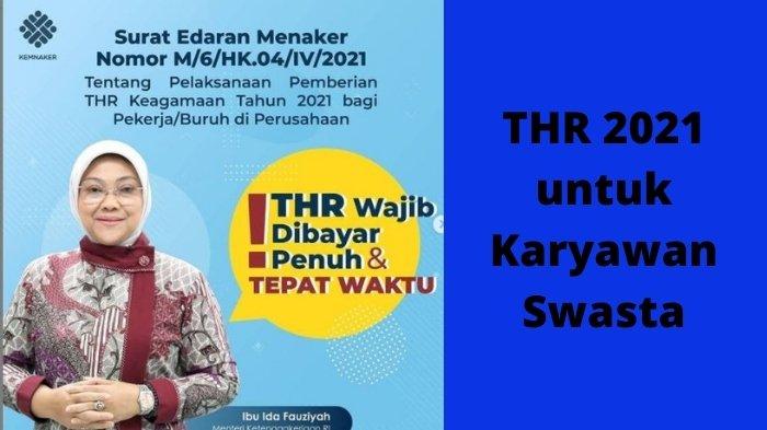 Cara Hitung Besaran THR 2021 untuk Karyawan Swasta, Berikut Jadwal Pencairan Sesuai Aturan ...