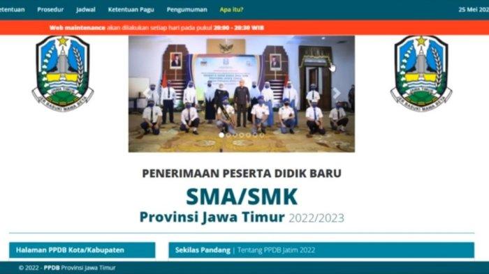 Cara Daftar Ulang PPDB Jatim 2022 Beserta Jadwal dan Syarat yang ...