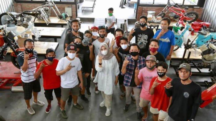 Datangi Bengkel Enggal Modified, Ipuk Siap Fasilitasi Pengembangan ...