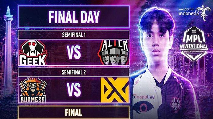 Jadwal MPL Invitational Hari Ini, Minggu 6 Desember: Alter Ego vs Geek Fam Berebut Tiket Grand ...