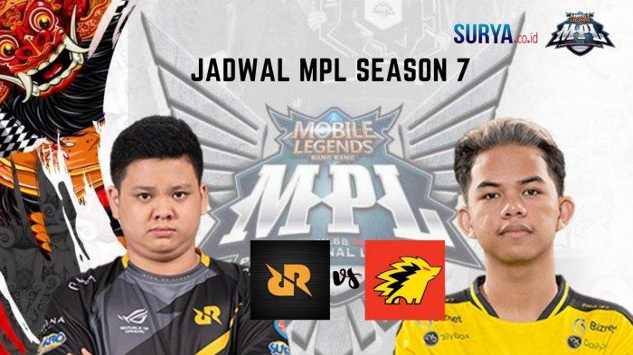 Jadwal MPL Season 7 Minggu 28 Maret 2021: Royal Derby RRQ Hoshi vs Onic, EVOS Legends Lawan Aura ...