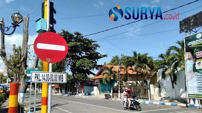 Jalur Menuju Monumen Trunojoyo Satu Arah, Ikuti Jam Berjualan PKL ...