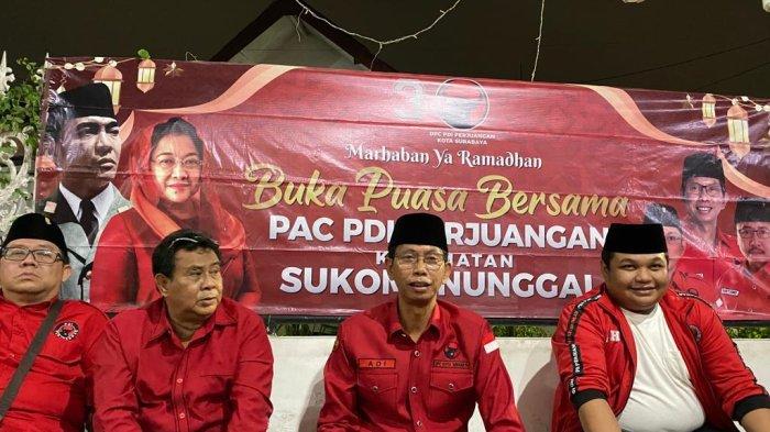 Bukber dengan Kader Sukomanunggal, Ketua PDIP Surabaya Adi Sutarwijono: Perkuat Kerja Kerakyatan ...