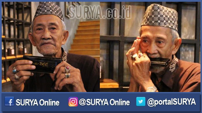 Amang Genggong dari Gresik, Umur 77 Tahun Mahir Main 3 Alat Musik ...