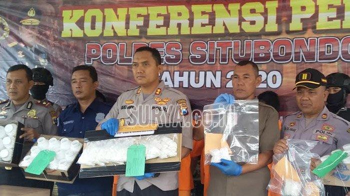 Ungkap Kasus di Polres Situbondo, Sita Barang Bukti 42 Ribu Butir Obat Daftar G - Surya.co.id