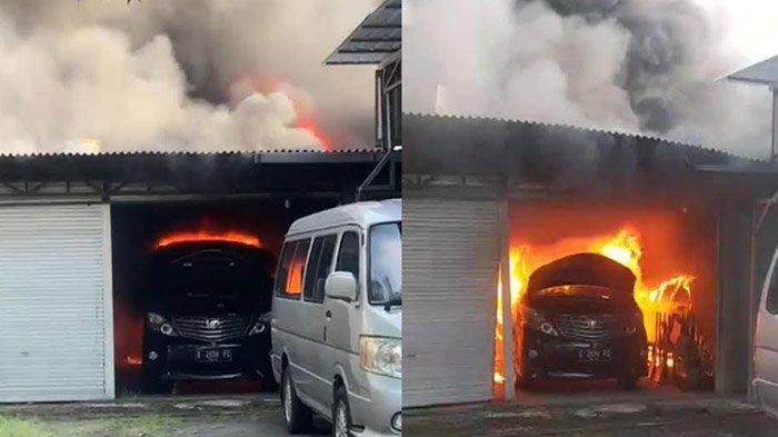 Garasi Terbakar Bersama 7 Mobil Mewah di Surabaya Milik Eks Anggota DPR, Kerugian Ditaksir ...