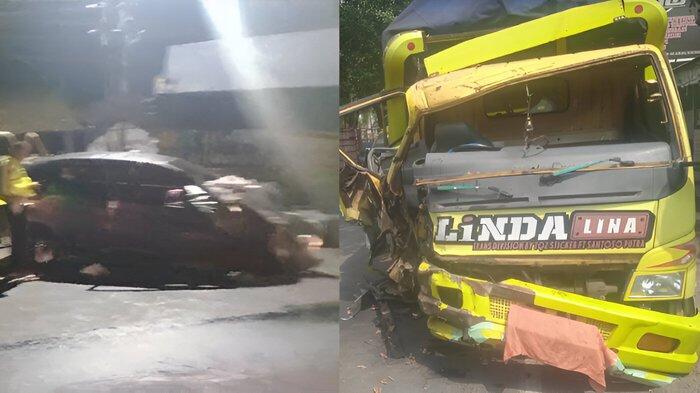 Kecelakaan Maut Honda Jazz Tabrak Dua Truk Beras di Jember, Segini Jumlah Korban Tewas di TKP ...