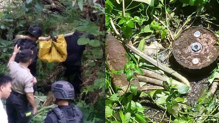 Temukan Ranjau Darat dan Peluru Meriam Diduga masih Aktif di Pekarangan ...