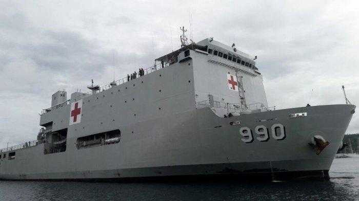 Kehebatan KRI Soeharso 990 Kapal Perang TNI AL yang Jadi Depo Isi Ulang Oksigen Gratis di Jawa ...