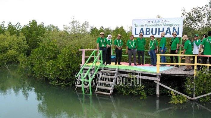 Bupati Bangkalan Resmikan Taman Pendidikan Mangrove Desa Labuhan ...