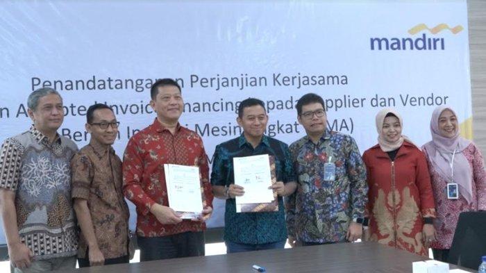 Kerja Sama dengan Bank Mandiri, PT BIMA Terkait Pemberian Fasilitas Pembiayaan pada Supplier ...