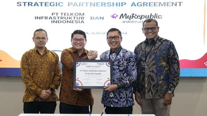 PT Telkom Infrastruktur dan MyRepublic Jalin MoU untuk Akses Internet Berkualitas di Indonesia ...