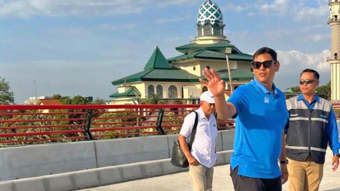 Jelang Pembukaan, Wali Kota Kediri Mas Abu Cek Kondisi Jembatan Bandar ...
