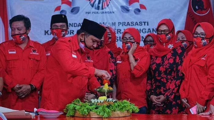 Pesan Megawati saat Peresmian secara Daring Kantor DPC PDIP Kabupaten Pasuruan - Surya.co.id