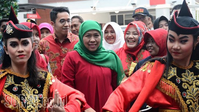 Ke Pasar Wlingi Blitar, Khofifah Indar Parawansa Kaget Harga Seporsi ...