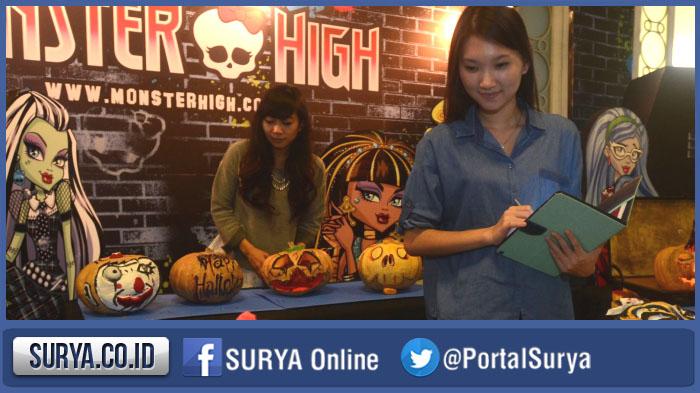 Pumpkin Carving Competition, Ada Kepala Hantu di Buah Labu - Surya.co.id