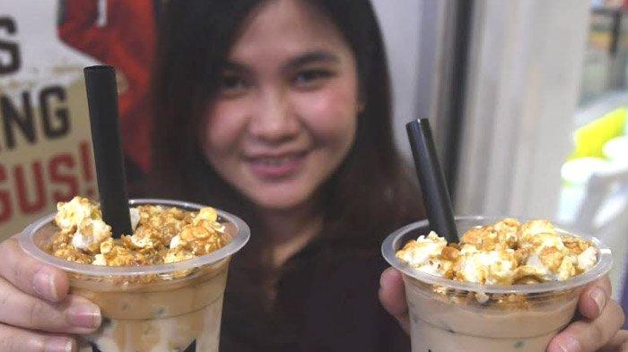 Kopi Popcorn, Paduan Kopi Susu dan Popcorn Caramel ala Kopi M by Merry ...