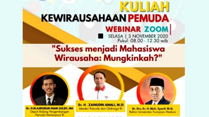 Kemenpora dan Universitas Trunojoyo Madura Siapkan Generasi Bangsa Menuju Indonesia Emas 2045 ...