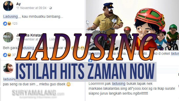 Ladusing! Istilah Baru Sedang Hits, Ternyata Maknanya Kocak - Surya.co.id