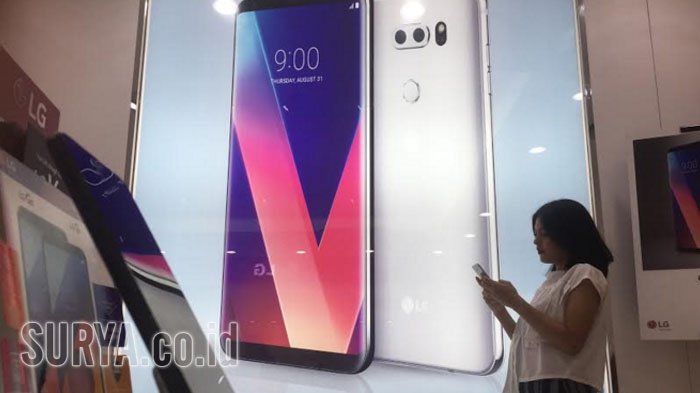 Mulai Pekan ini, LG V30 Plus Hadir di Pasar Surabaya, Harga Perdana Dibanderol Segini - Surya.co.id