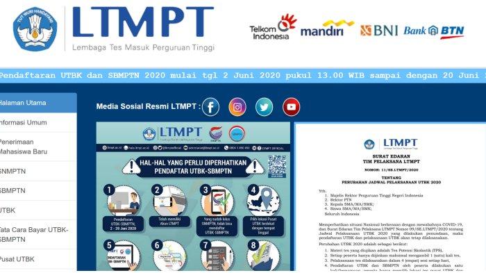 Daftar 85 PTN yang Buka SBMPTN 2020, Berikut 8 Hal Soal Pendaftaran ...